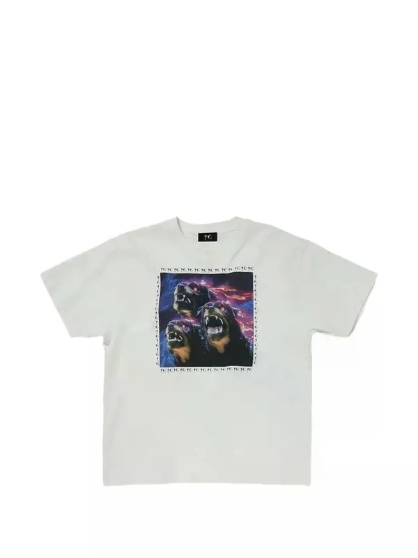 THUG CLUB Samja Graphic-print T-shirt - Neutrals