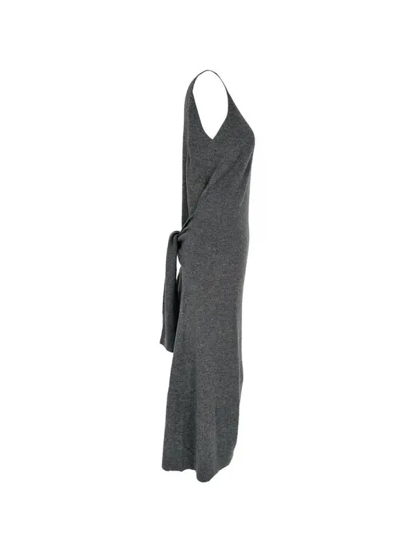 JOSEPH Tie-waist Sleeveless Midi Dress