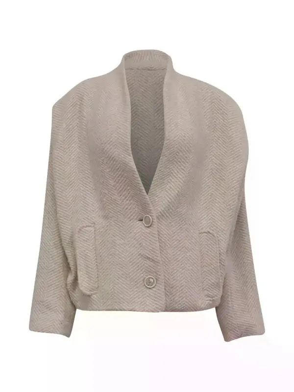 ISABEL MARANT VINTAGE 2020s Drogo Herringbone Jacket