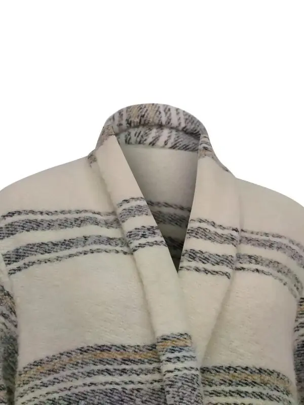 ISABEL MARANT VINTAGE 2020s Faby Striped Coat