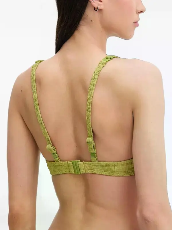 Chantelle Textured Braided-strap Bikini Top