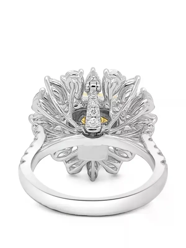 HYT JEWELRY Yellow Diamond Heart Ring