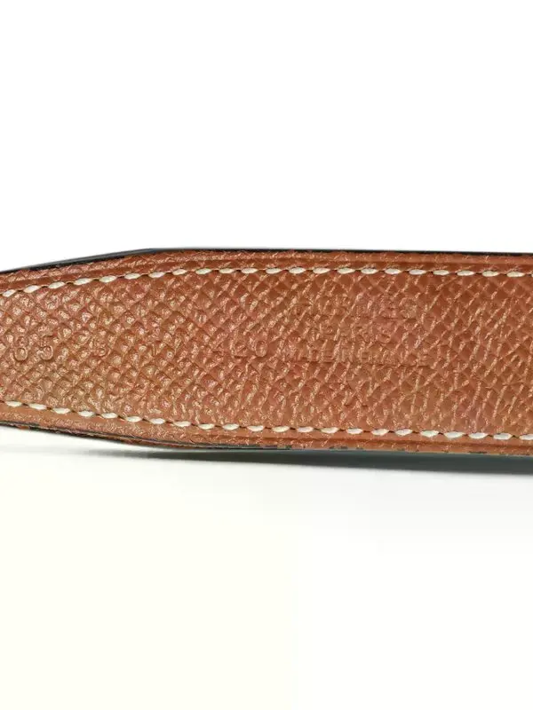 Hermès 2023 Swift Epsom Leather Belt Strap