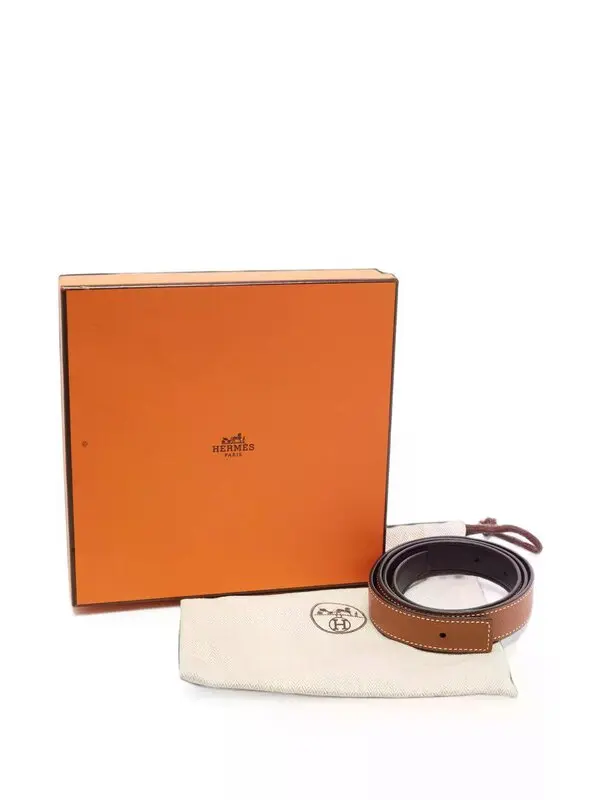 Hermès 2023 Swift Epsom Leather Belt Strap