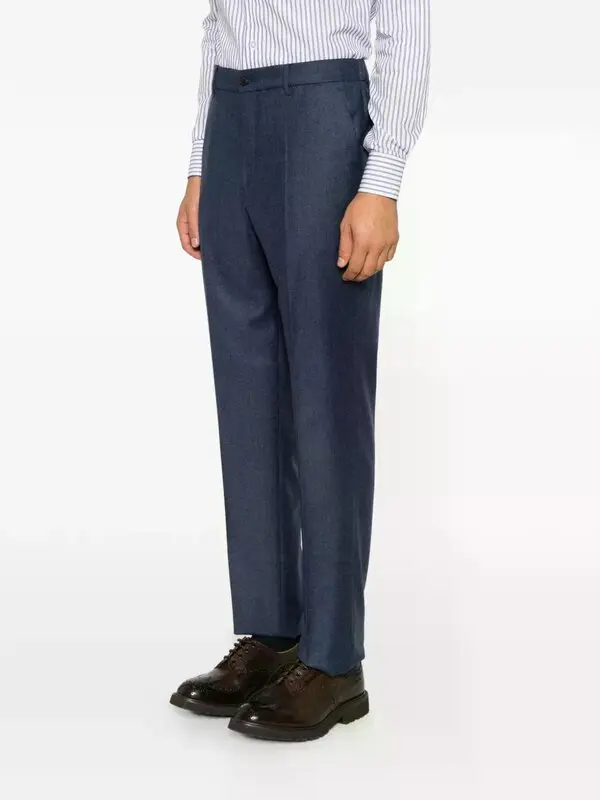Etro Pressed-crease Elasticated-waistband Trousers