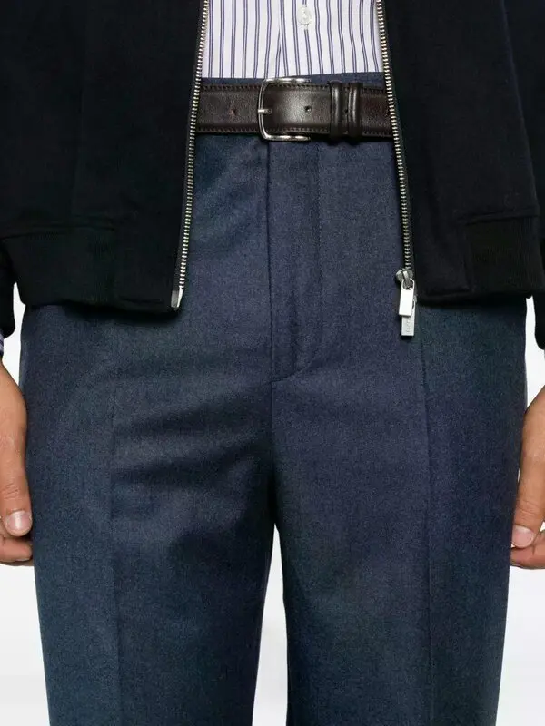Etro Pressed-crease Elasticated-waistband Trousers
