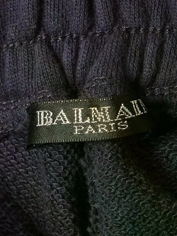Balmain Color-block Drawstring Track Pants