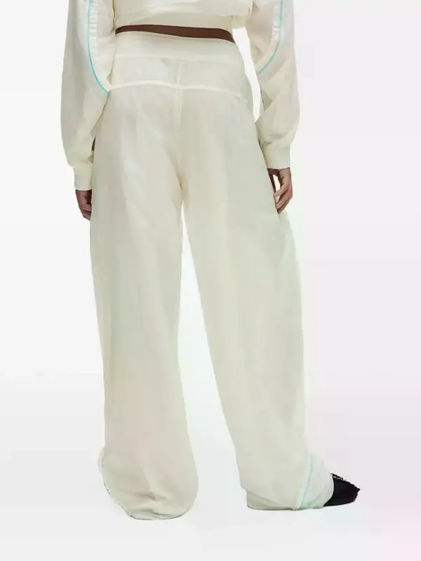 GANNI Ruffle-trim Track Pants