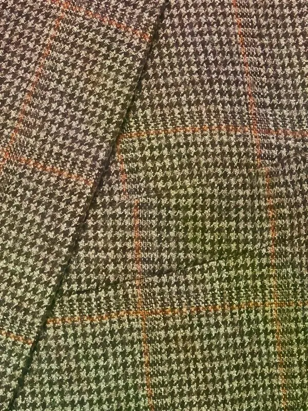 ARMANI Single-breasted Checkered Blazer
