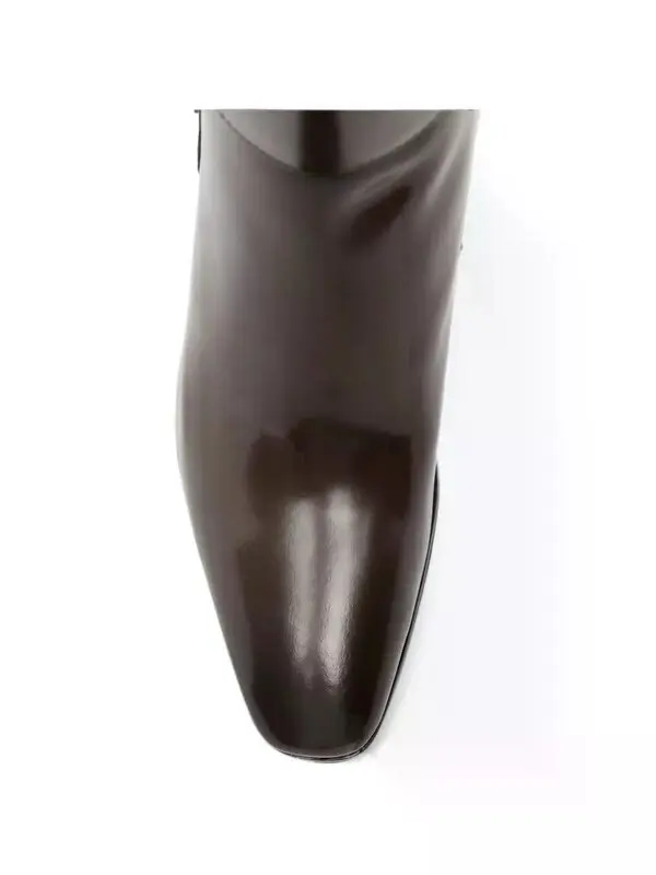Ralph Lauren Raelynn Buckle-detail Block-heel Boots