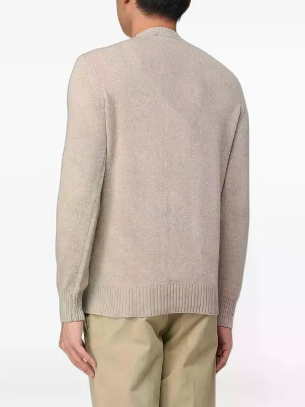 XC Cable-knit Crew-neck Sweater