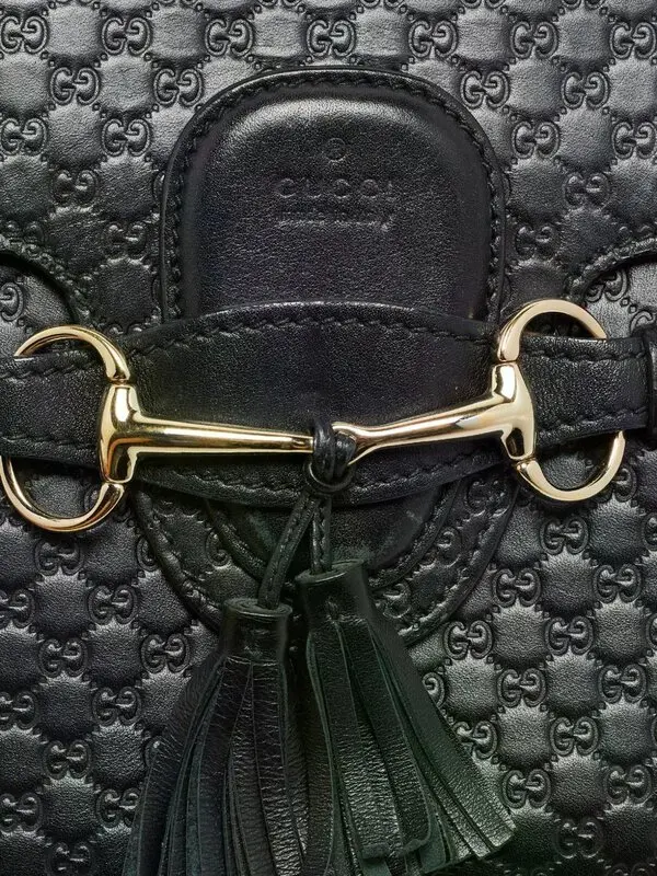 Gucci Emily Leather Shoulder Bag