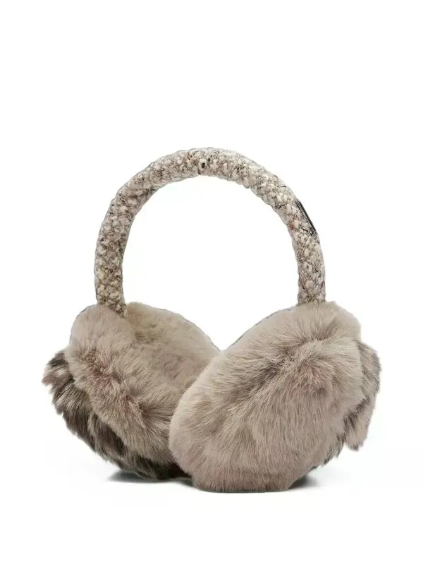 CA4LA Faux-fur Tweed Earmuffs