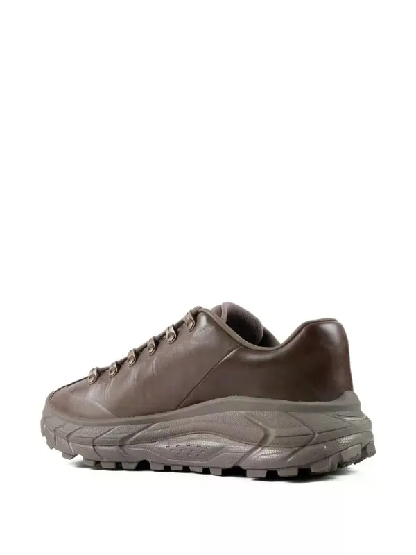HOKA® Elite Terrain System Leather Panelled Sneakers