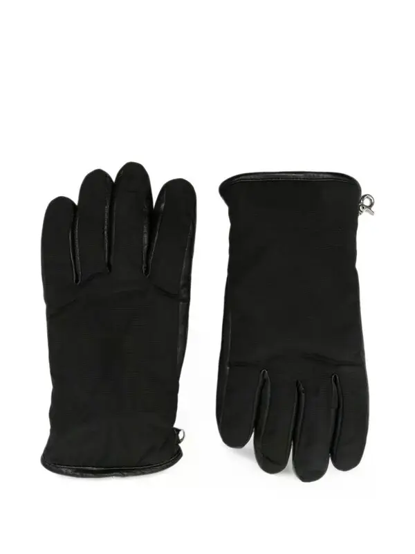 Nn07 Leather-panelled Gloves