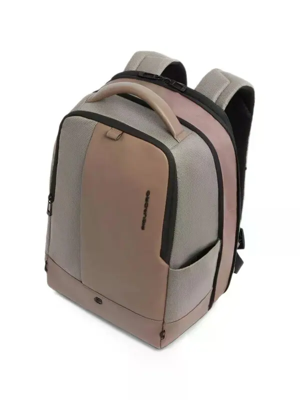 PIQUADRO Sling Logo-plaque Panelled Backpack