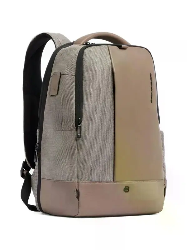 PIQUADRO Sling Logo-plaque Panelled Backpack