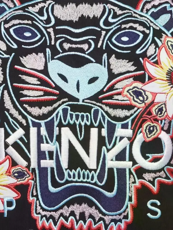 Kenzo Tiger Logo Embroidered Sweatshirt