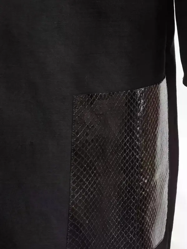 FERRAGAMO Long-sleeve Mini Dress - Black