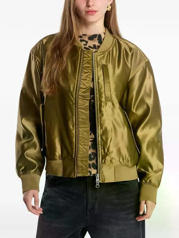 VANS Quilted-trim Bomber Jacket