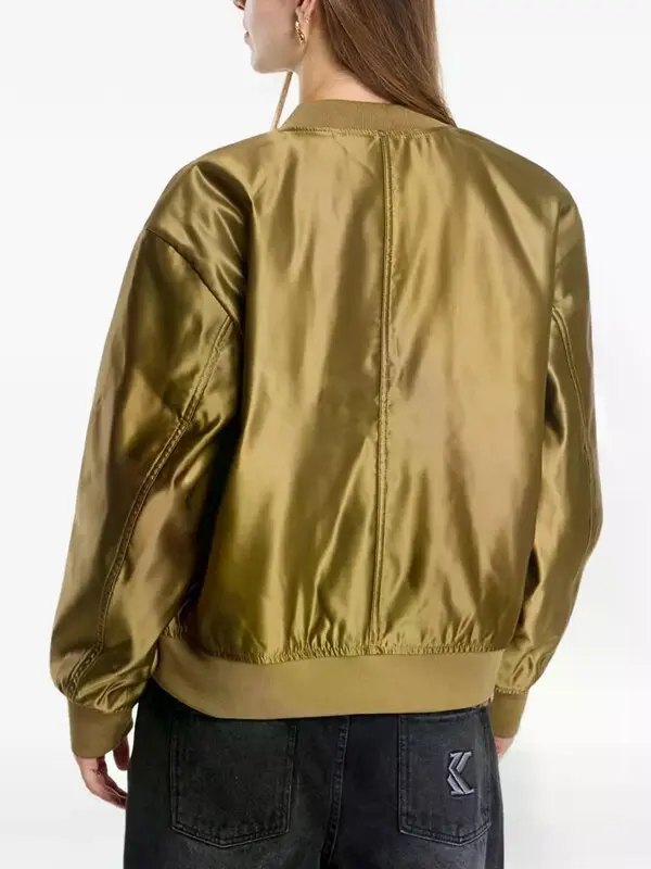 VANS Quilted-trim Bomber Jacket