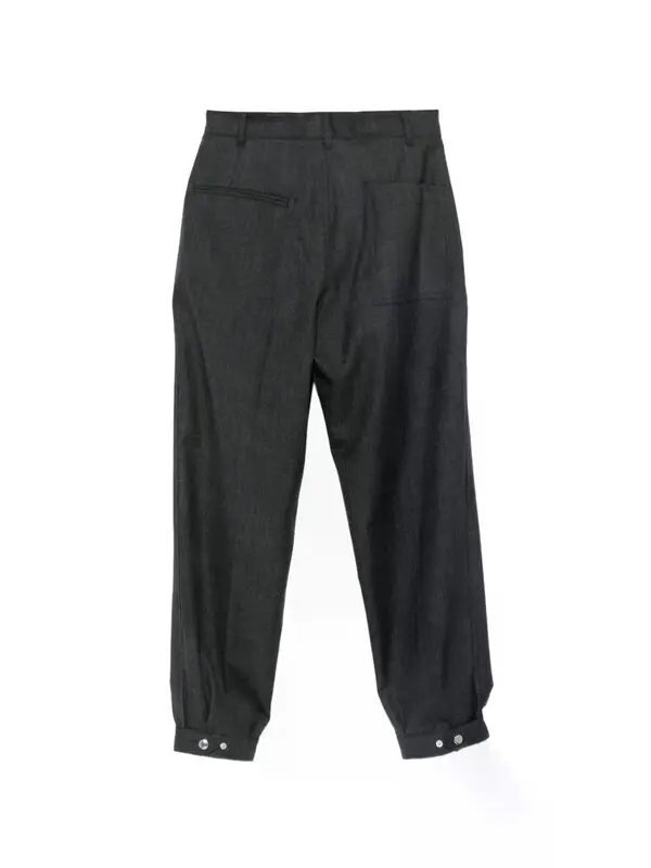 Plan C Hose Wool Twill Trousers
