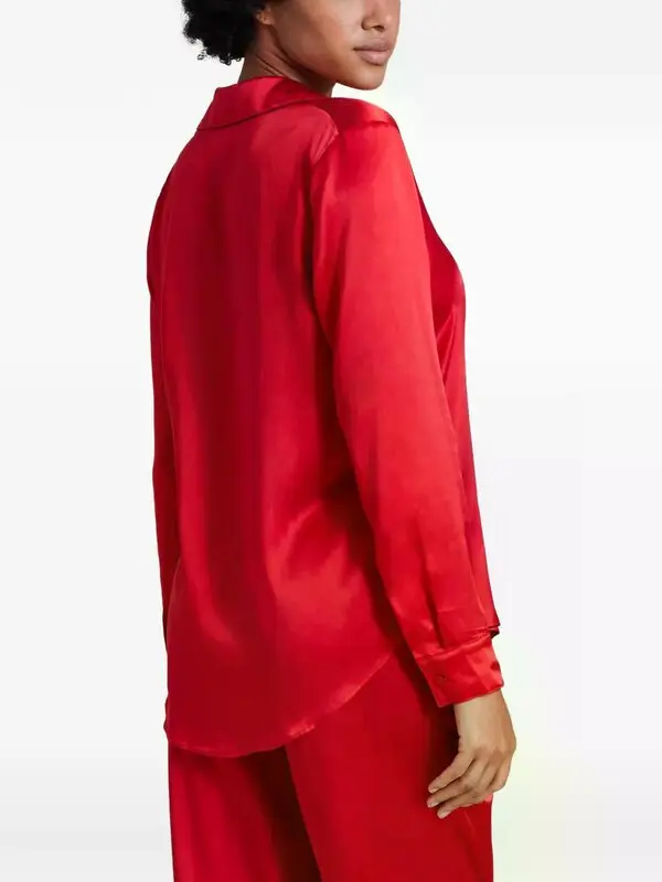 AUBADE Toi Mon Amour Silk Pajama Top
