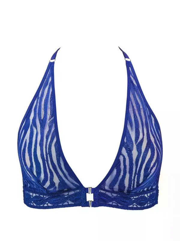 AUBADE Wild Pulse Triangle Bra - Blue