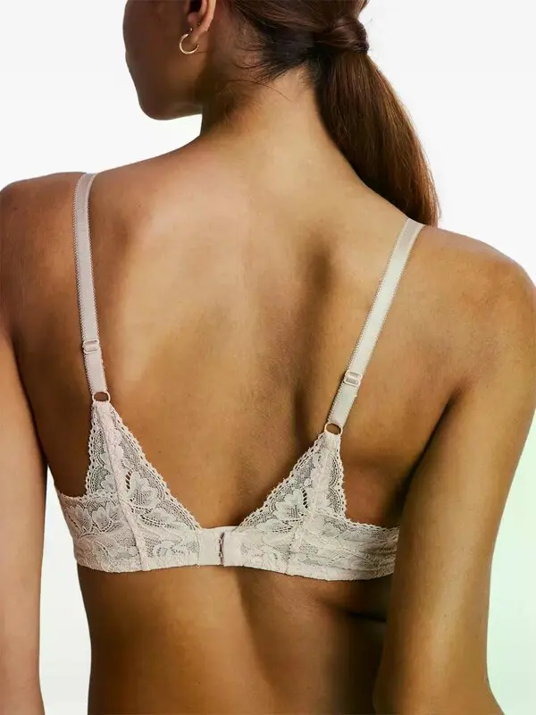 AUBADE Rosessence Lace Plunge Bra - Neutrals