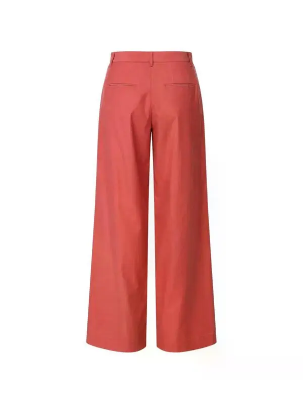 ECOALF Pleated Wide-leg Trousers