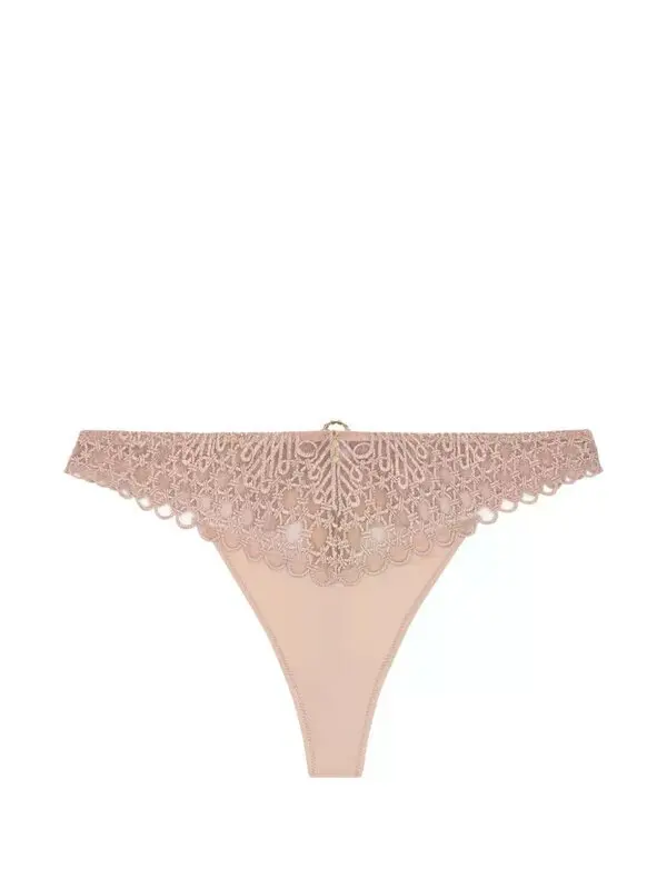 AUBADE Eloge Du Désir Embroidered Thong