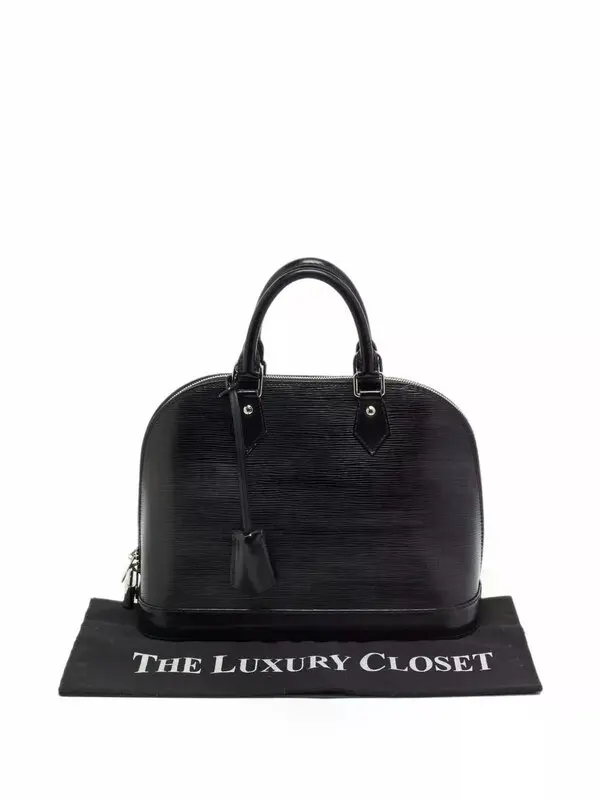 LOUIS VUITTON 2012 Pm Alma Leather Tote Bag