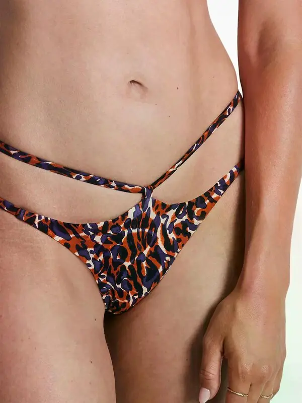 AUBADE Leopard-print Fierce Spirit Bikini Briefs