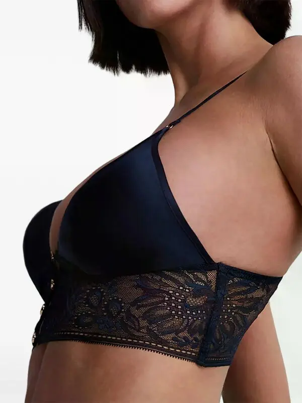 AUBADE Midnight Whisper Lace-trim Pyjama Top