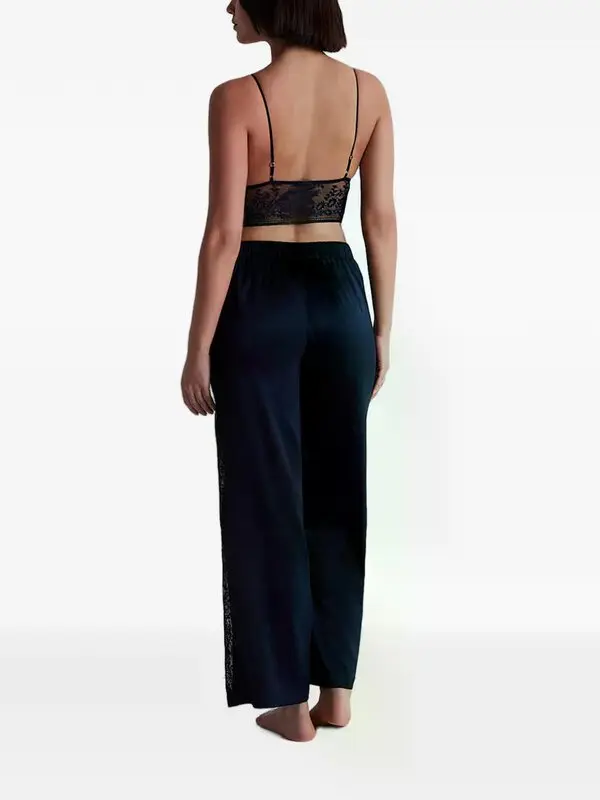 AUBADE Midnight Whisper Lace-trim Pyjama Top
