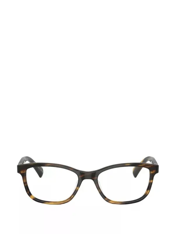 Oliver Spencer Follies Square-frame Glasses - Brown