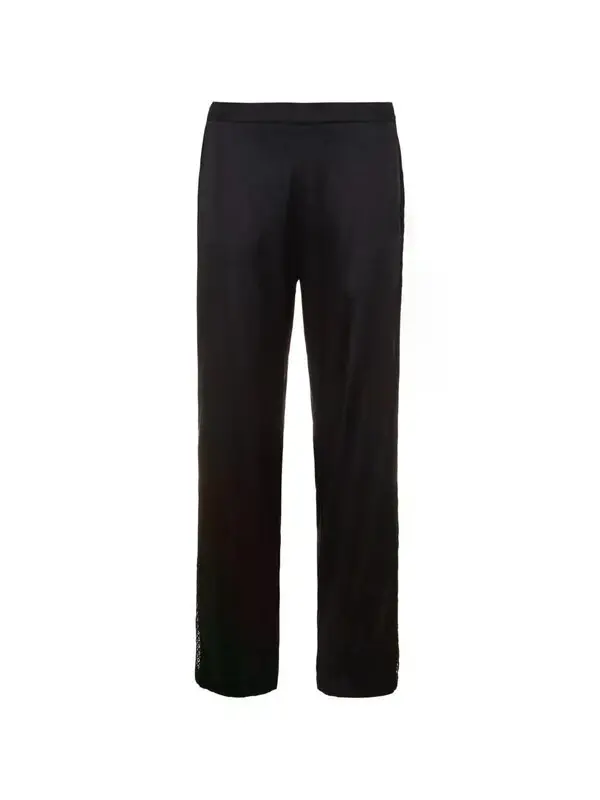 AUBADE Silk Desire Pyjama Bottoms - Black