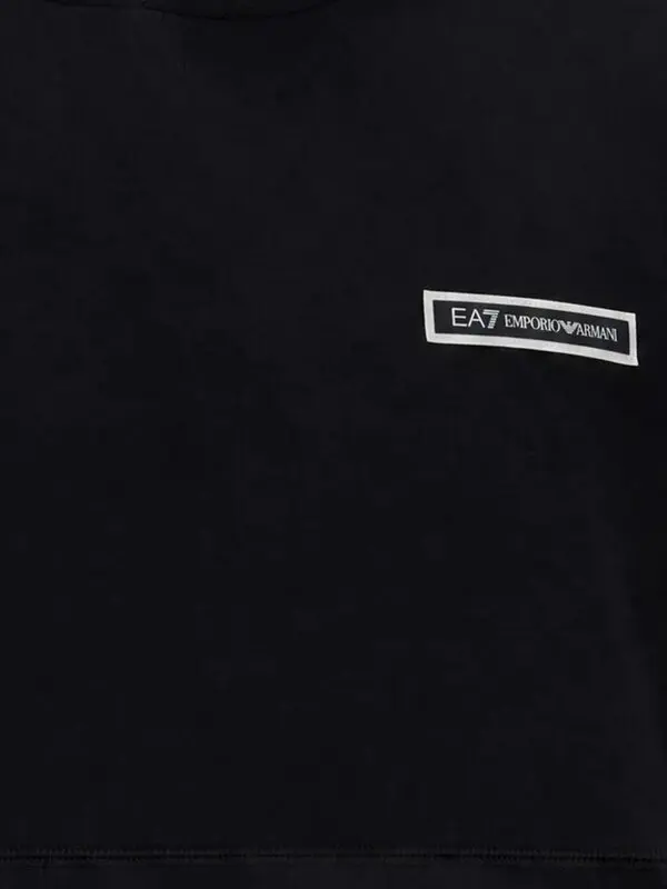 EA7 Logo-tape Hoodie
