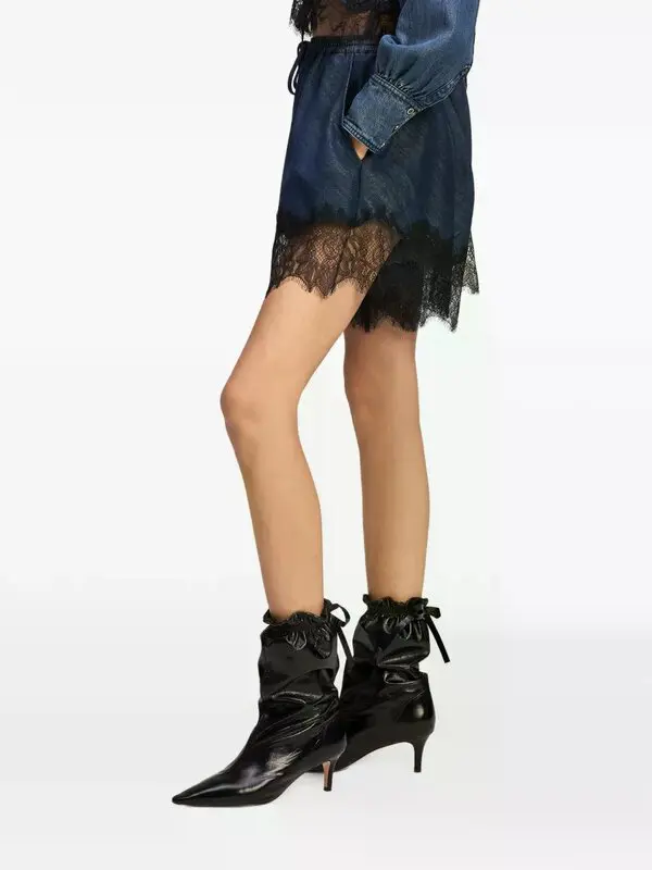 Cinq À Sept Verne Lace-trim Shorts