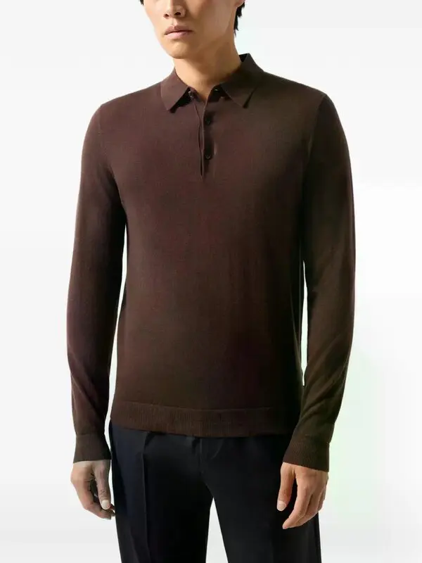 Bogner Jake Long-sleeve Polo Shirt