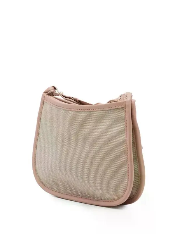 Fendi 2000-2010 Canvas Zucca Borsa Tape Crossbody Bag