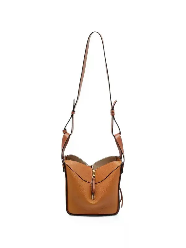 Loewe 2023 Small Hammock Pebbled Shoulder Bag