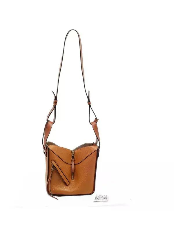 Loewe 2023 Small Hammock Pebbled Shoulder Bag