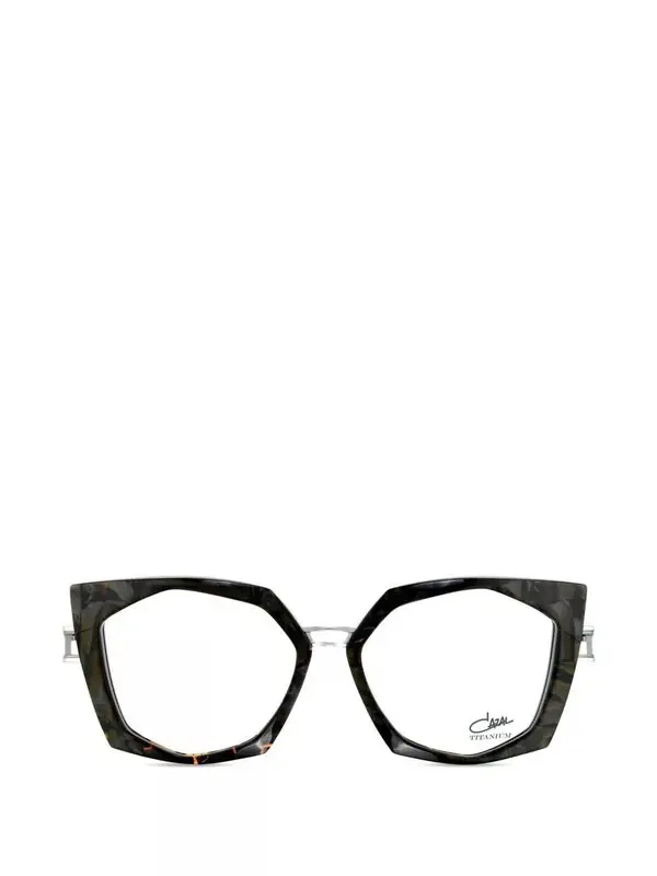 Cazal Geometric-frame Glasses - Grey