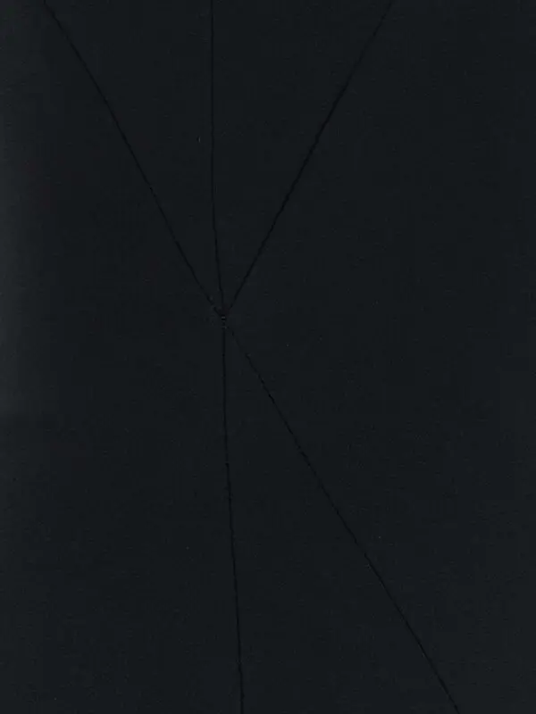 Givenchy Midi Cocktail Dress In Cady With A Square Neckline And Asymmetric Hem
