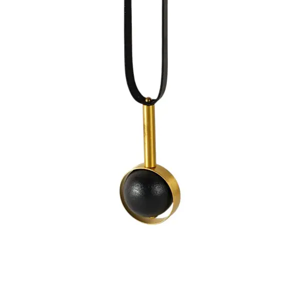 SVETLANA VUKOV Tube Sphere Necklace