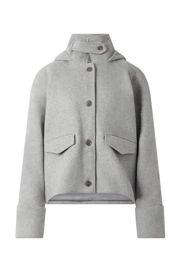 KOMODO Wicker Recycled Wool Poly Coat