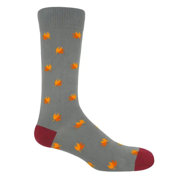 PEPER HAROW - MADE IN ENGLAND Maple Leaves Socks