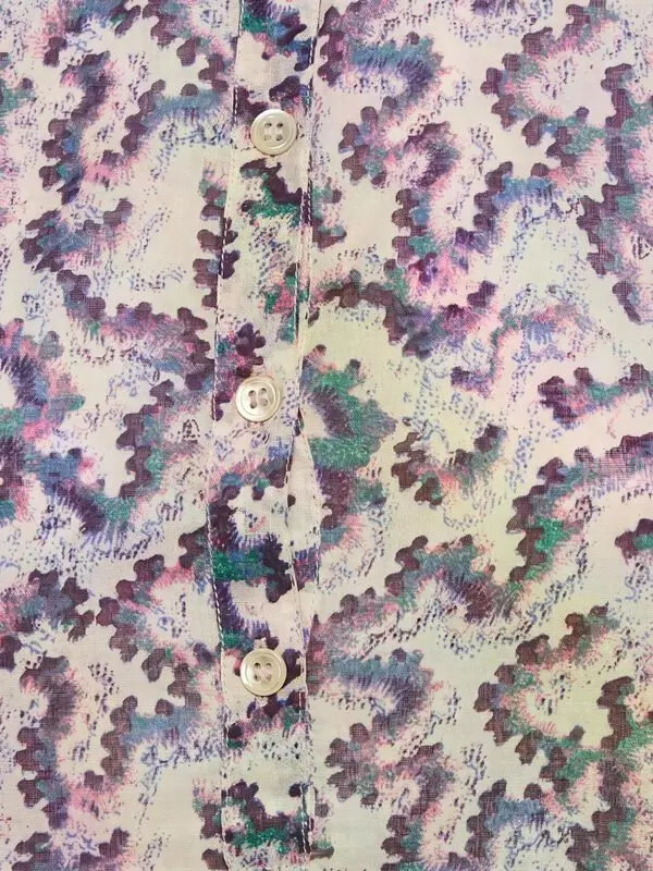 MARANT ETOILE Maria Abstract-print Blouse