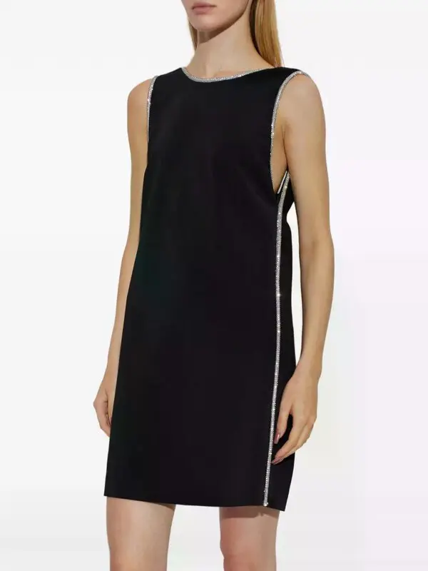 Sportmax Talco Crystal-embellished Mini Dress - Black